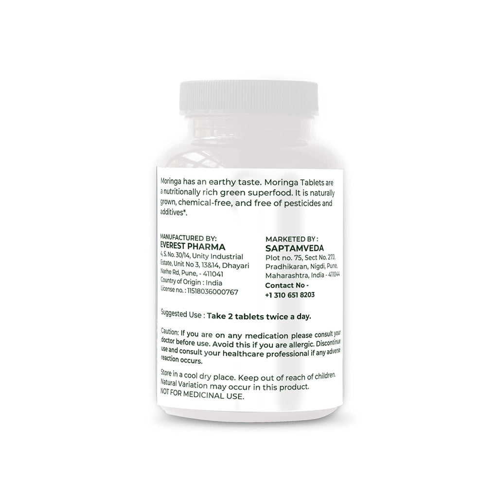 Saptamveda moringa for overall health