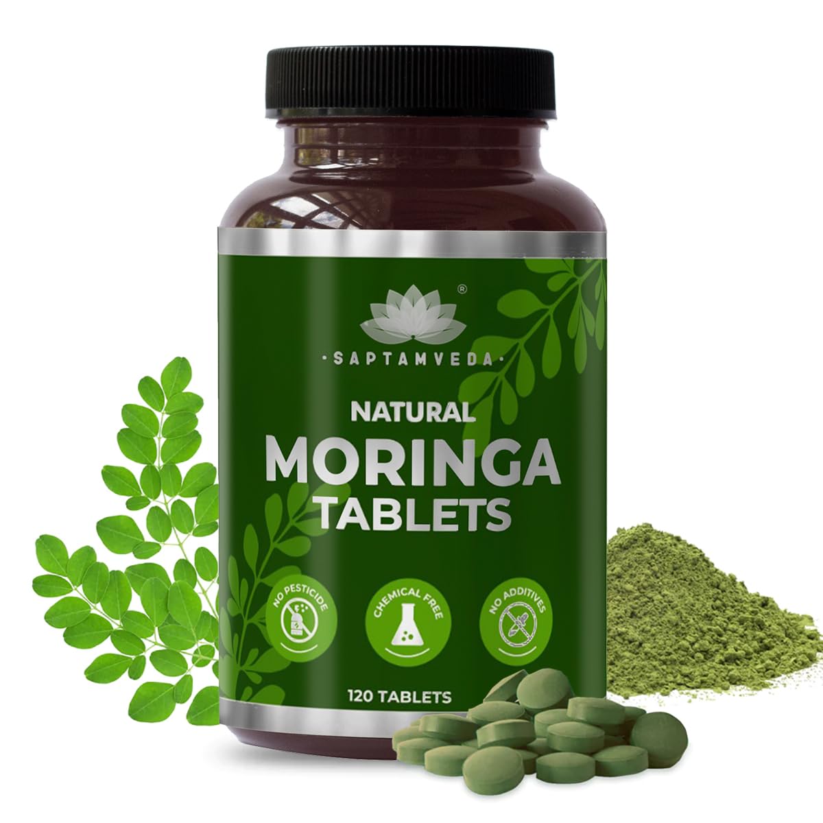 SAPTAMVEDA Moringa tablets for energy