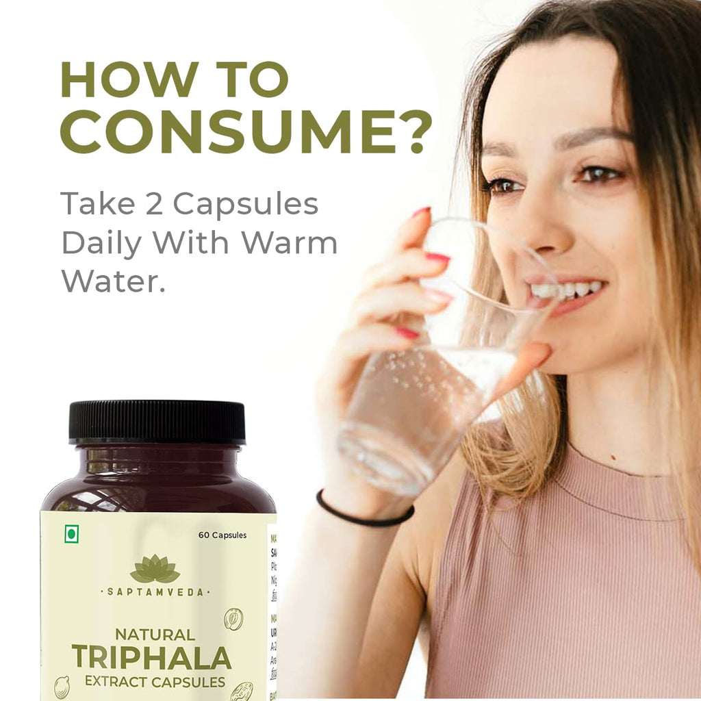 SAPTAMVEDA triphala for gut support