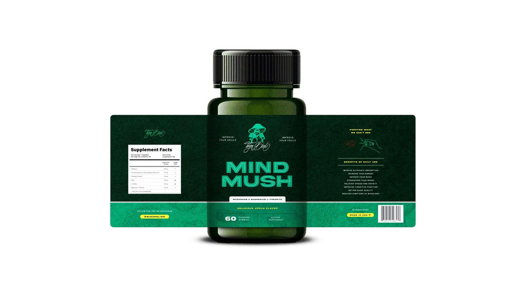 SARDiNE Mind MUSH brain support supplement