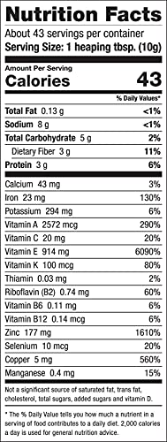 Sari Foods organic powder for vitality