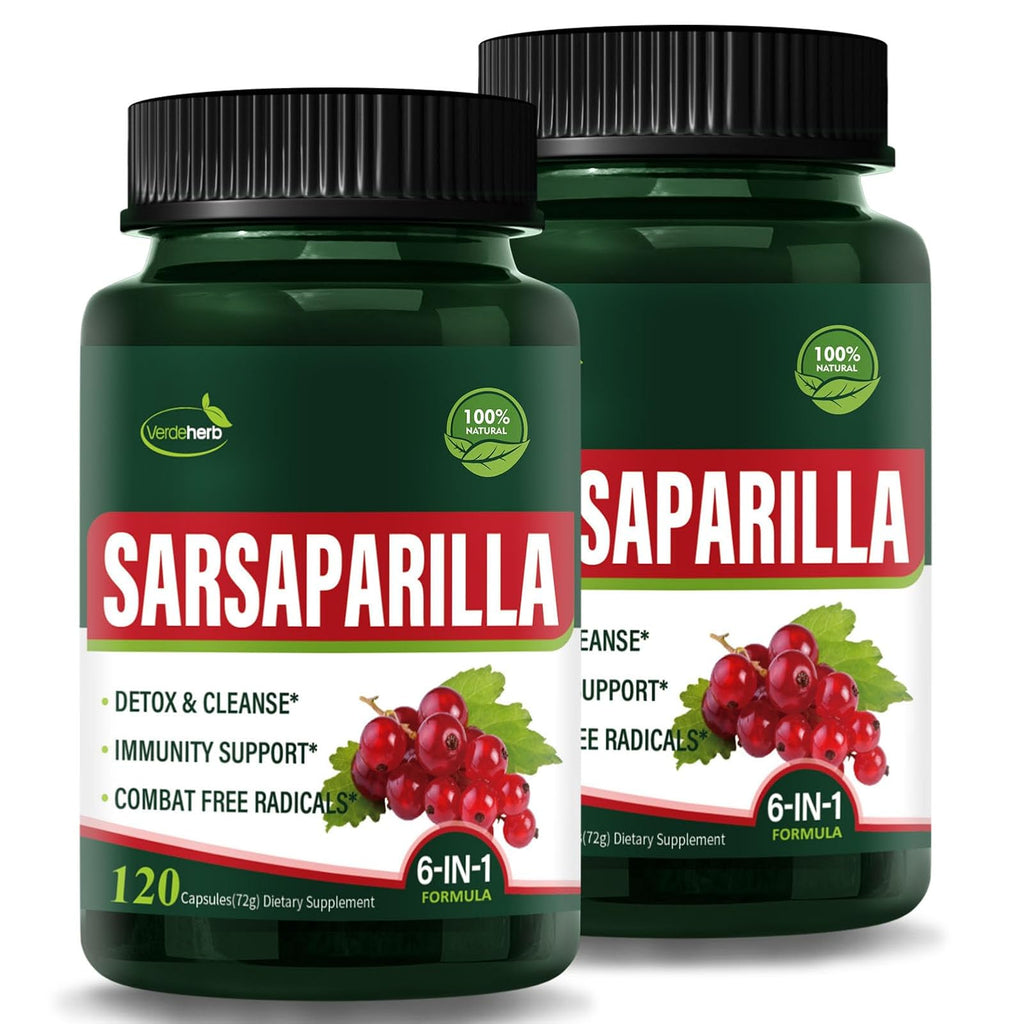 Sarsaparilla extract detox capsules