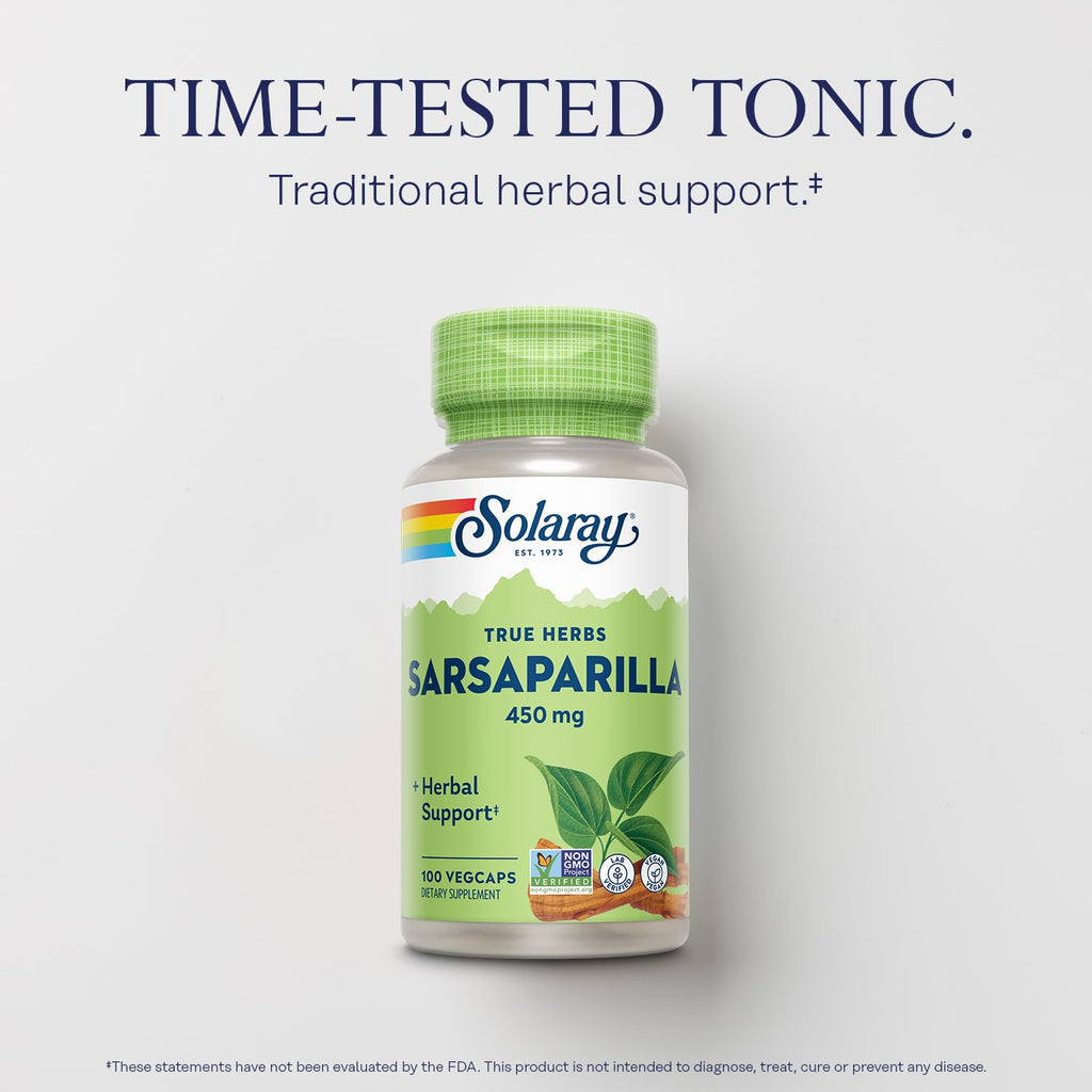 Sarsaparilla Root capsules for wellness