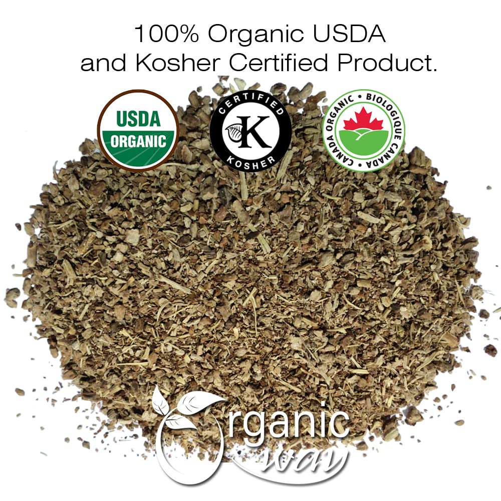 Sarsaparilla root cut and sifted