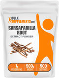 Sarsaparilla root extract powder supplement