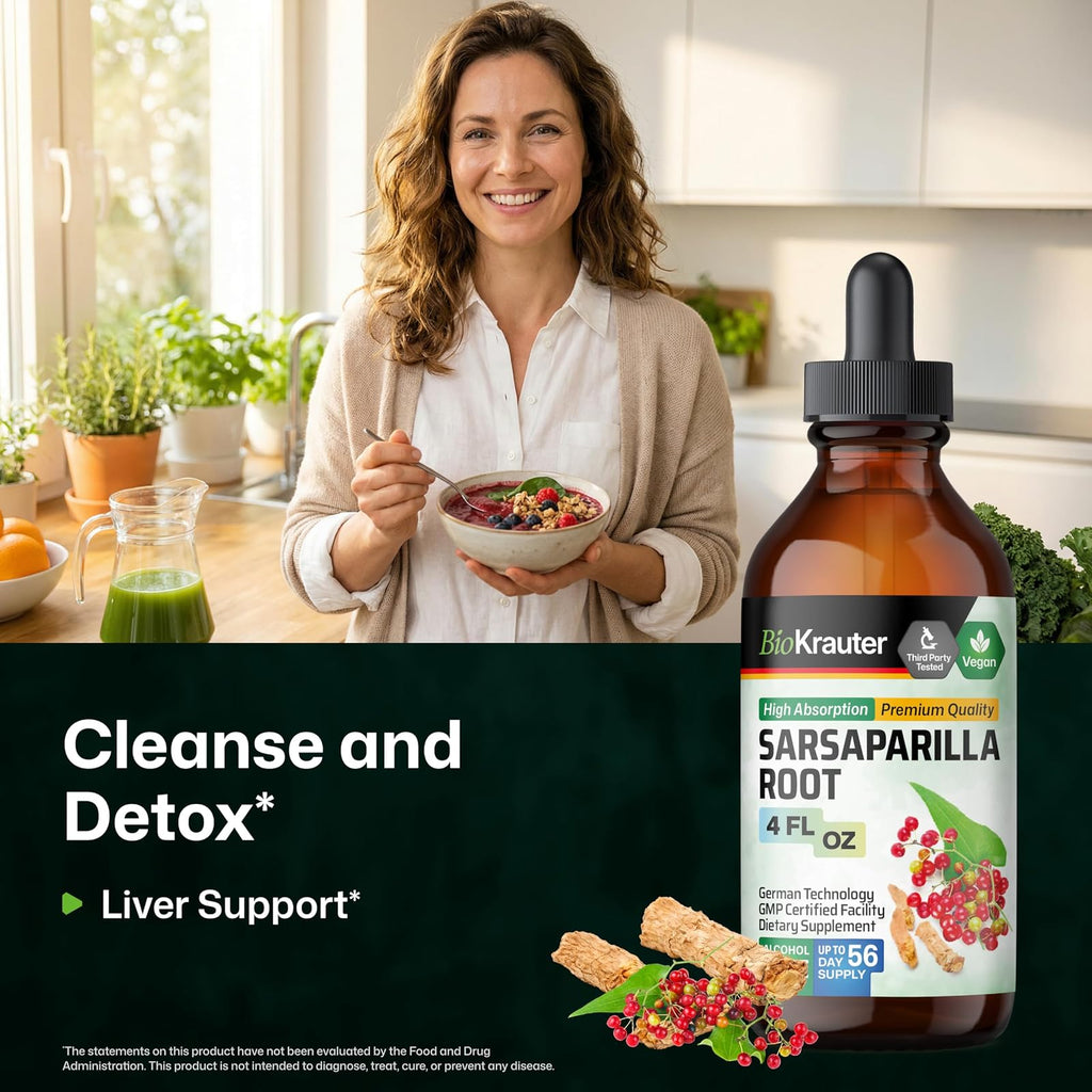 Sarsaparilla root for vitamin A