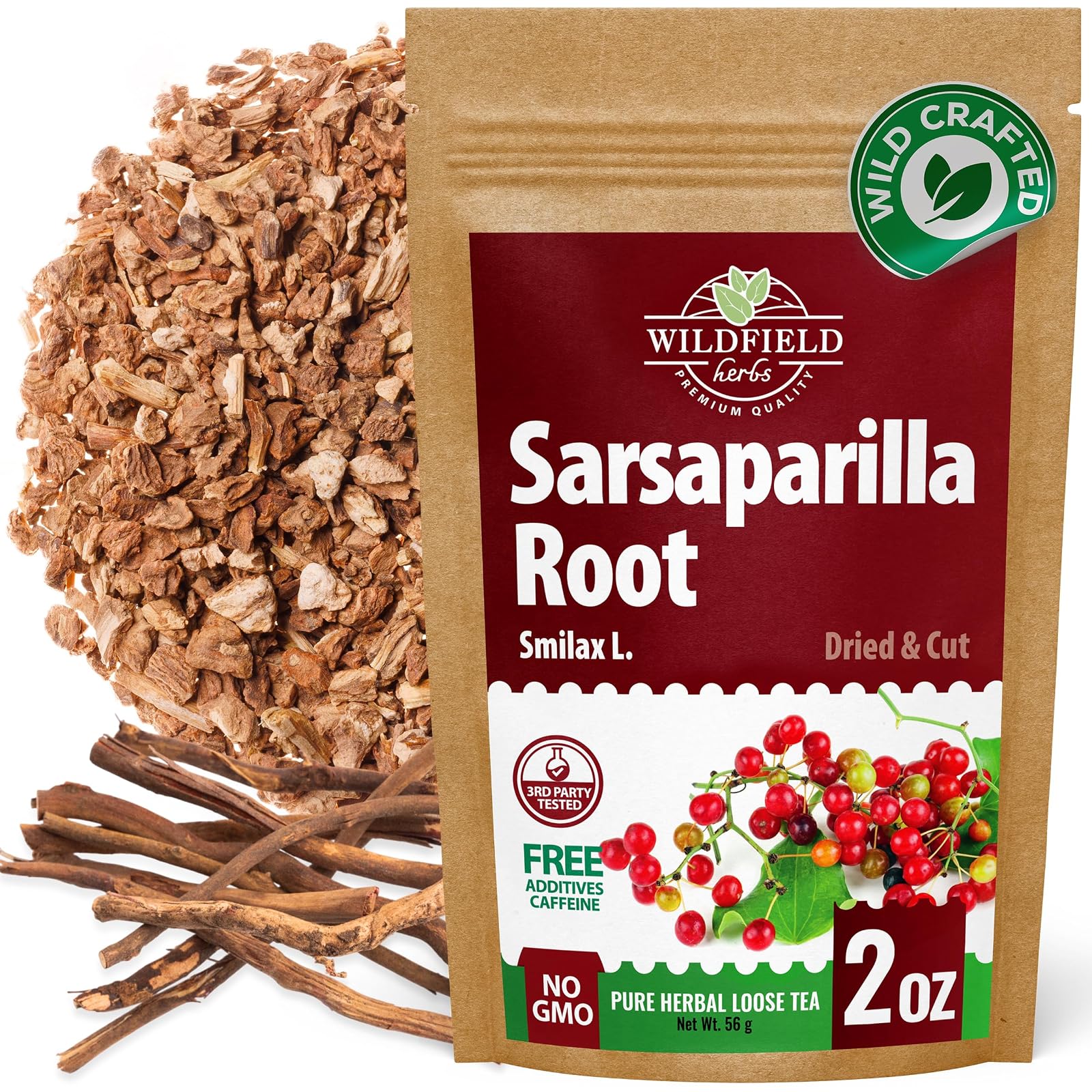Sarsaparilla root herbal tea benefits