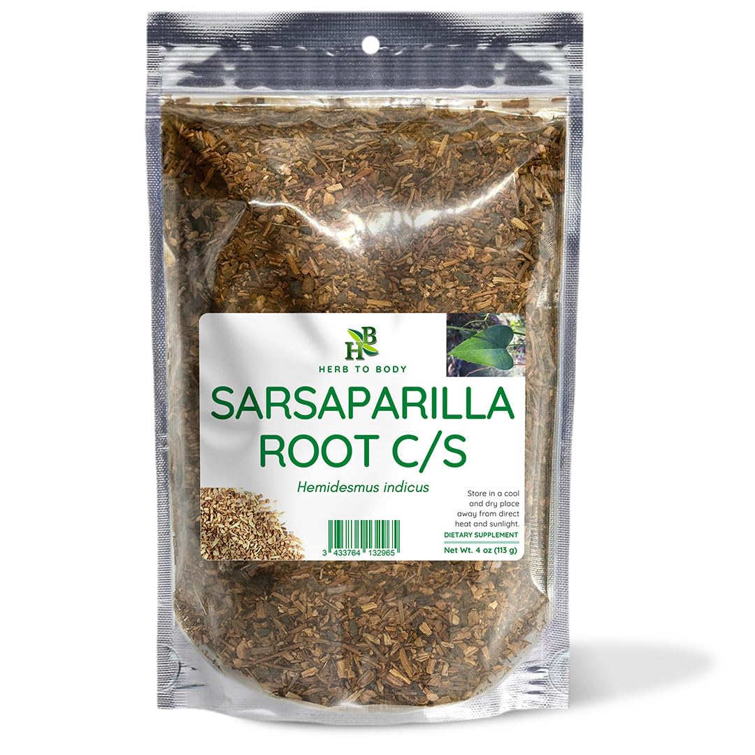 sarsaparilla root herbal tea infusion