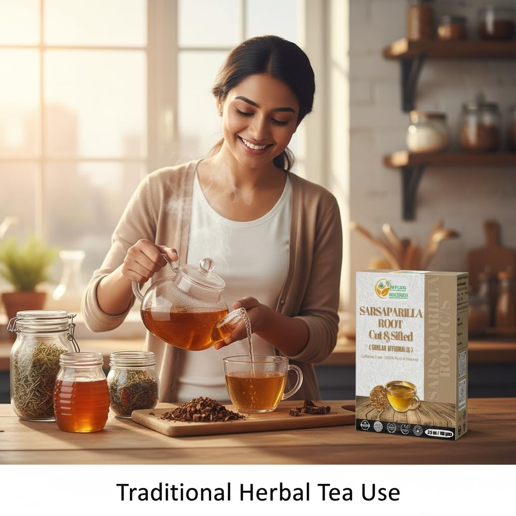 sarsaparilla root tea for relaxation
