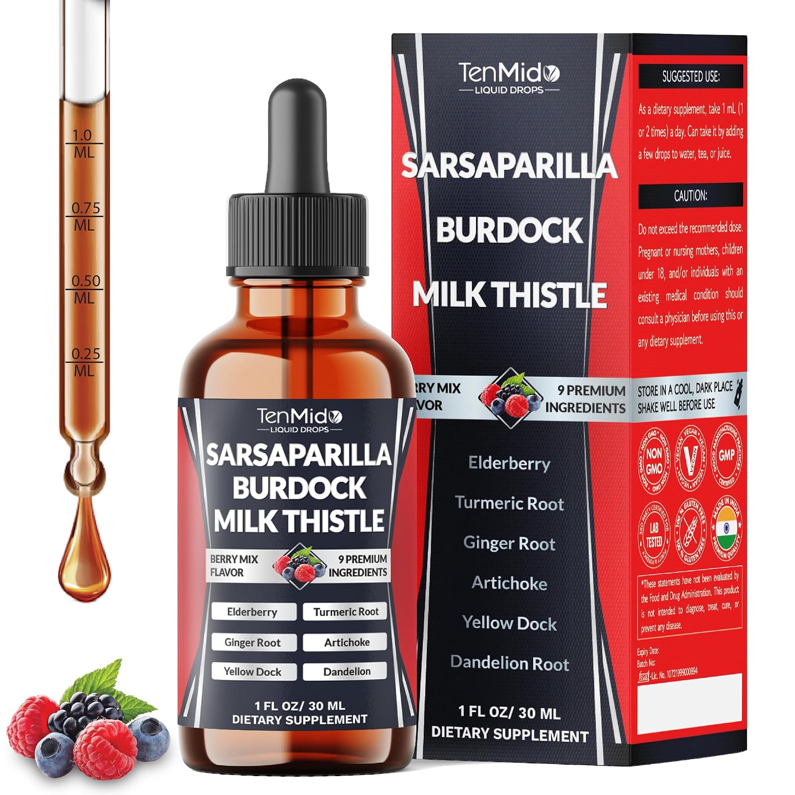 Sarsaparilla root tincture benefits
