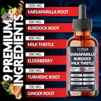 Sarsaparilla tincture for digestion support