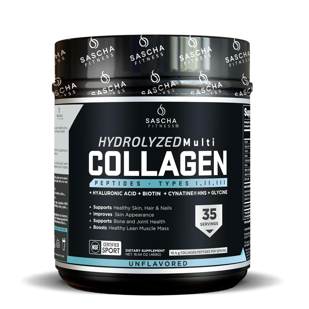SASCHA FITNESS hydrolyzed collagen peptides