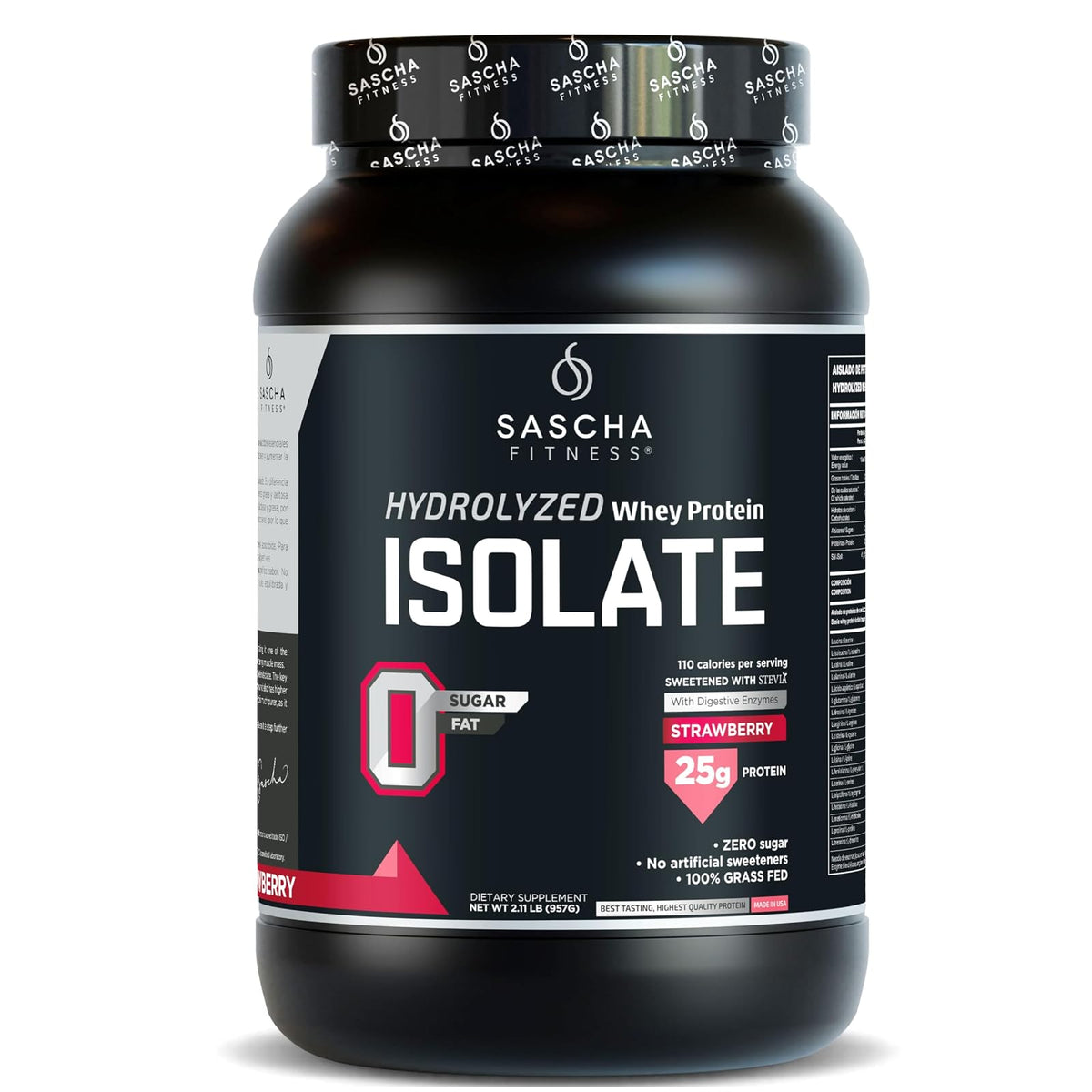 SASCHA FITNESS whey protein isolate
