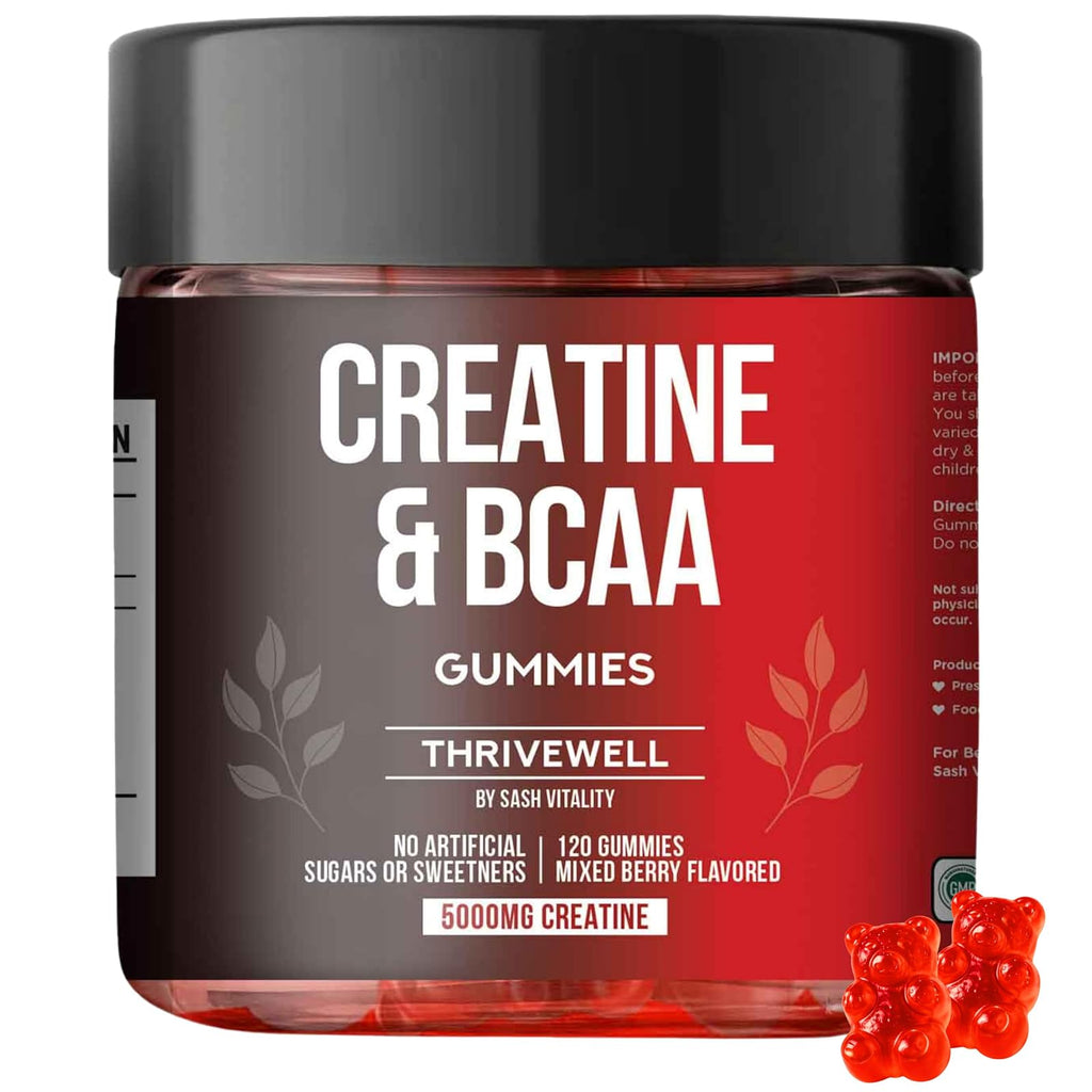 SASH Vitality creatine gummies for energy