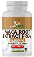 SASH Vitality Maca energy booster capsules