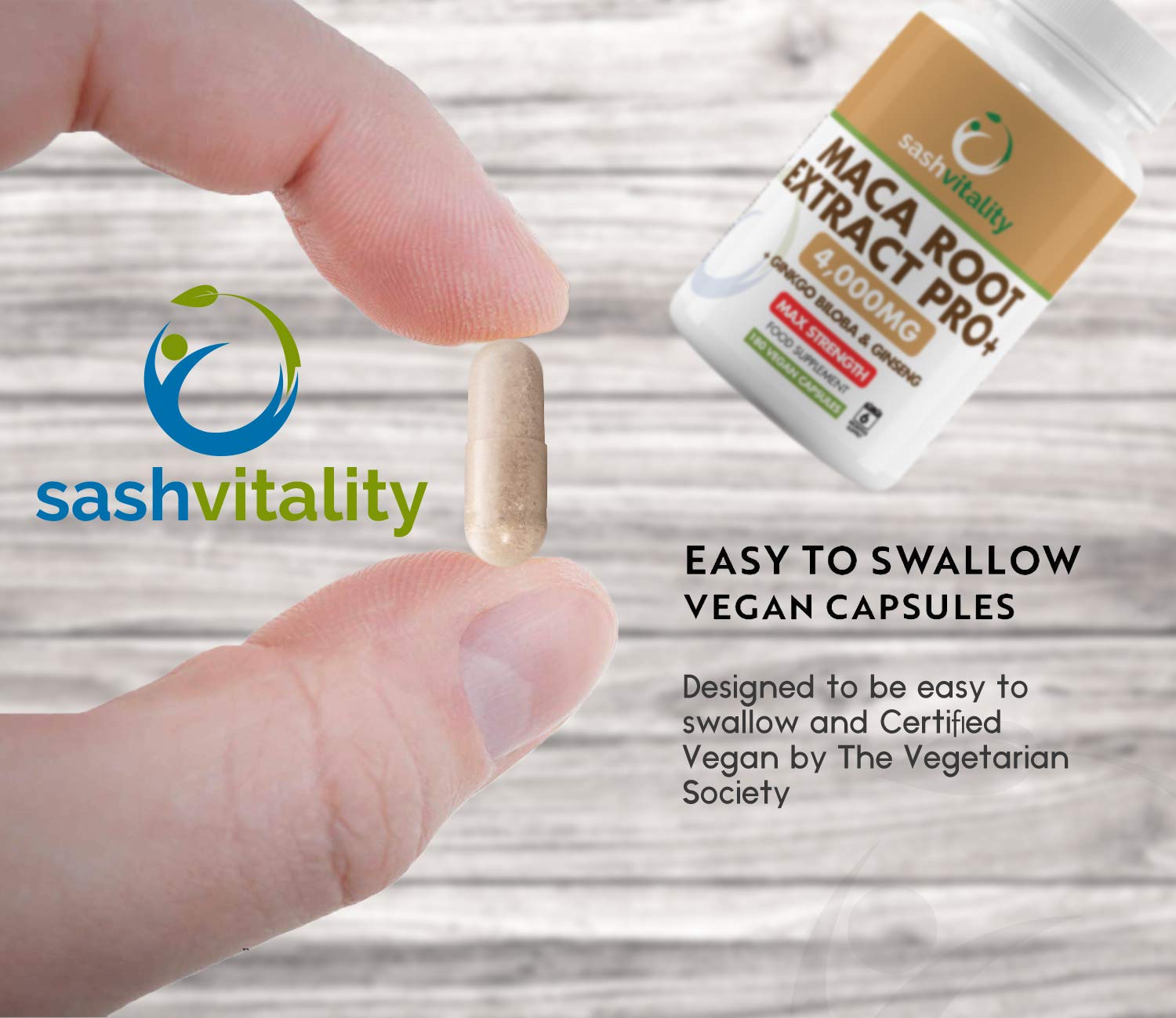 SASH Vitality Maca root health benefits