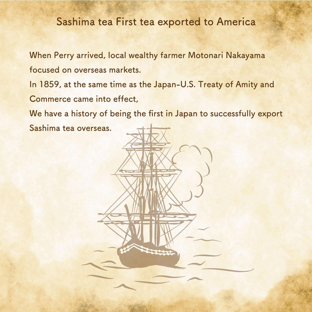 Sashima green tea for daily energy