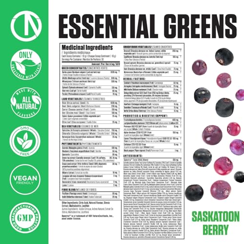 Saskatoon spirulina for vitality