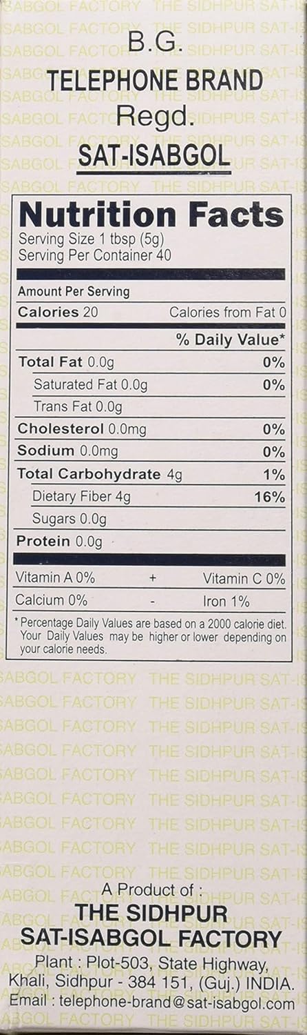 Sat Isabgol psyllium for natural detox