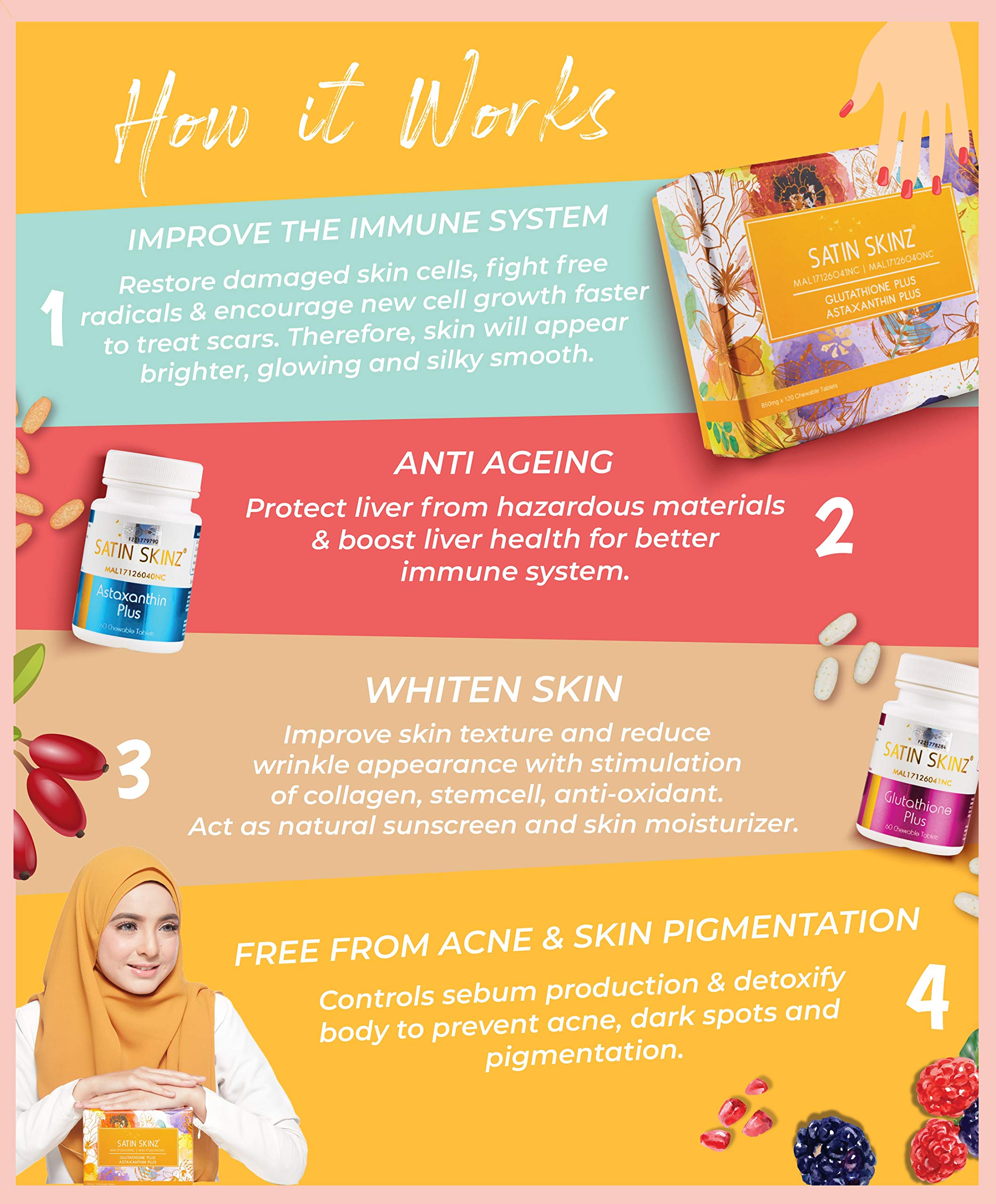 Satin Skinz serums for daily skincare