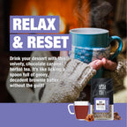 satisfy cravings with brownie batter tea