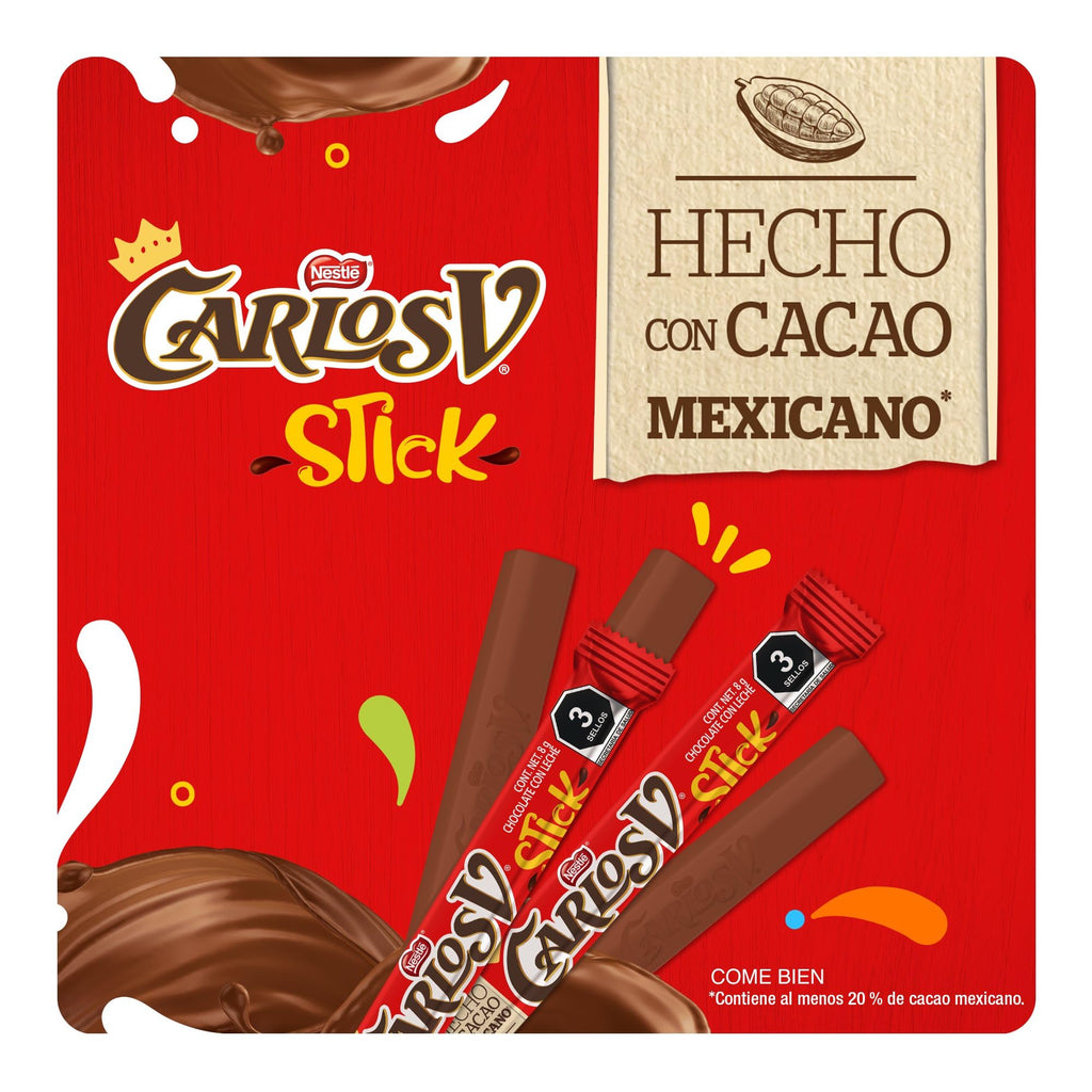 satisfy cravings with chocolate sticks