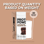 satisfying brownie batter protein shake