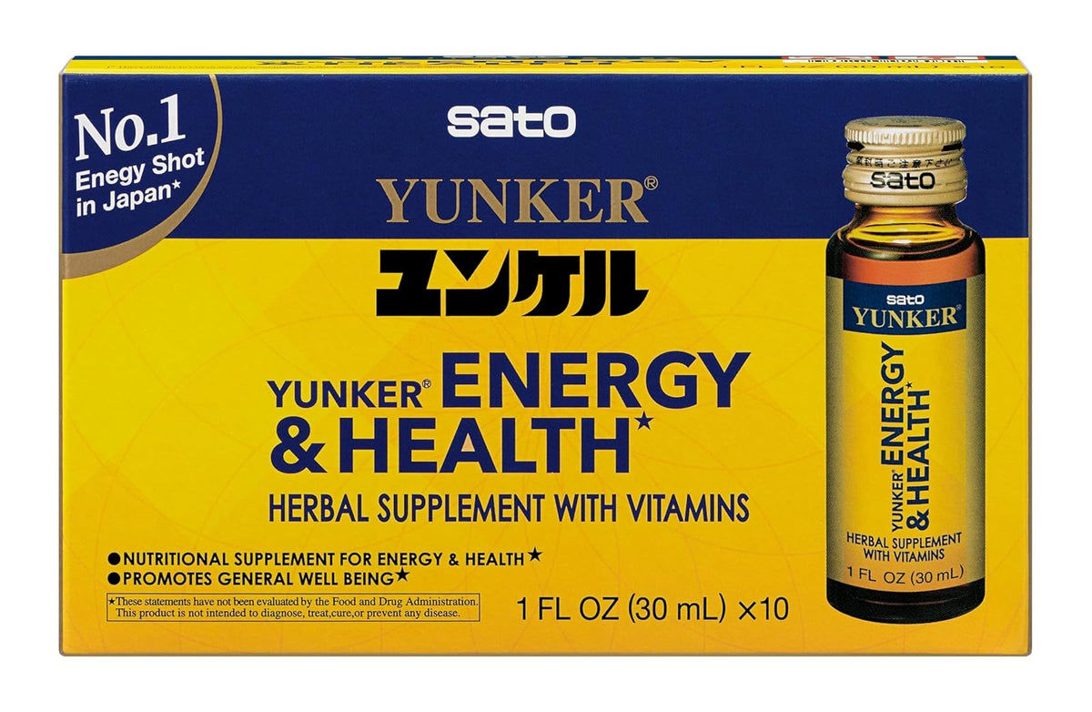 Sato Yunker energy shot benefits