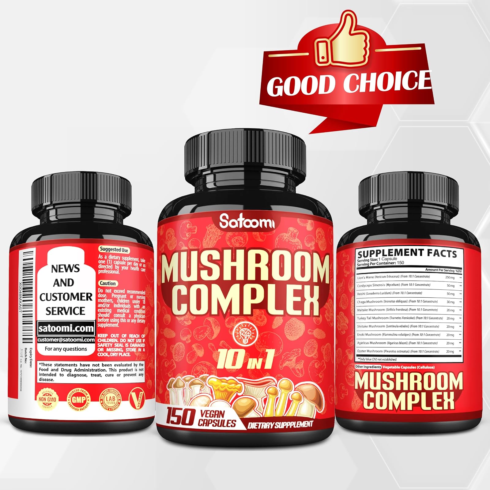 Satoomi 150 capsules for vitality