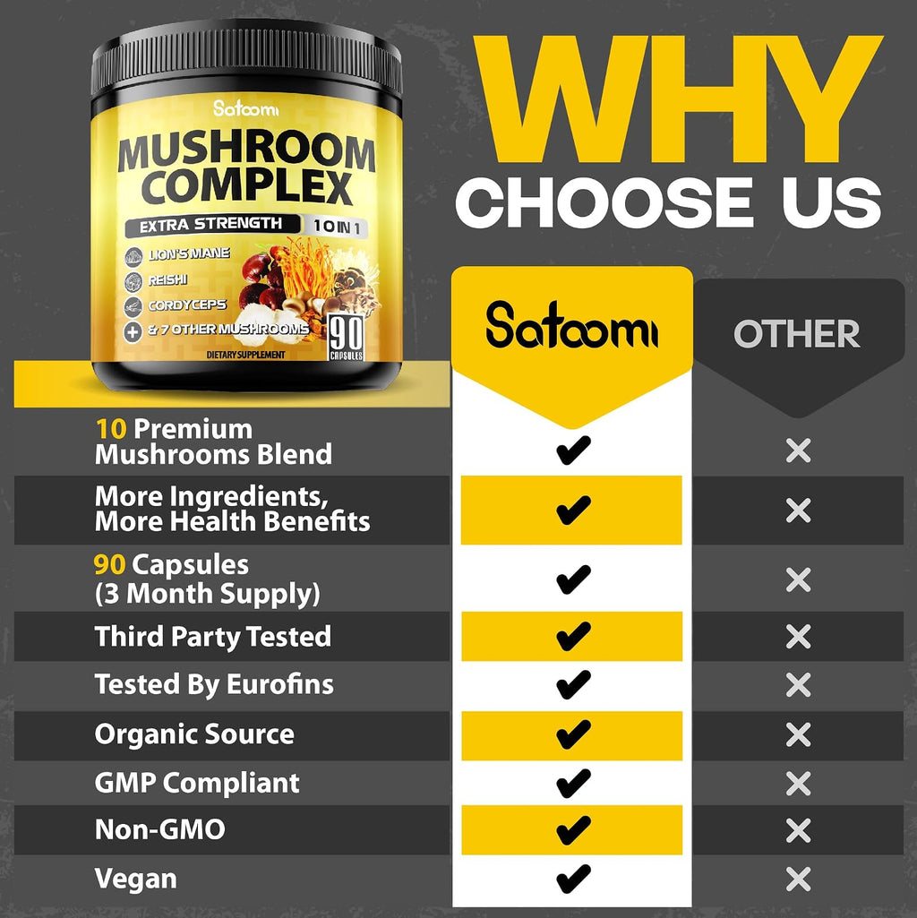 Satoomi 90 capsules for daily vitality