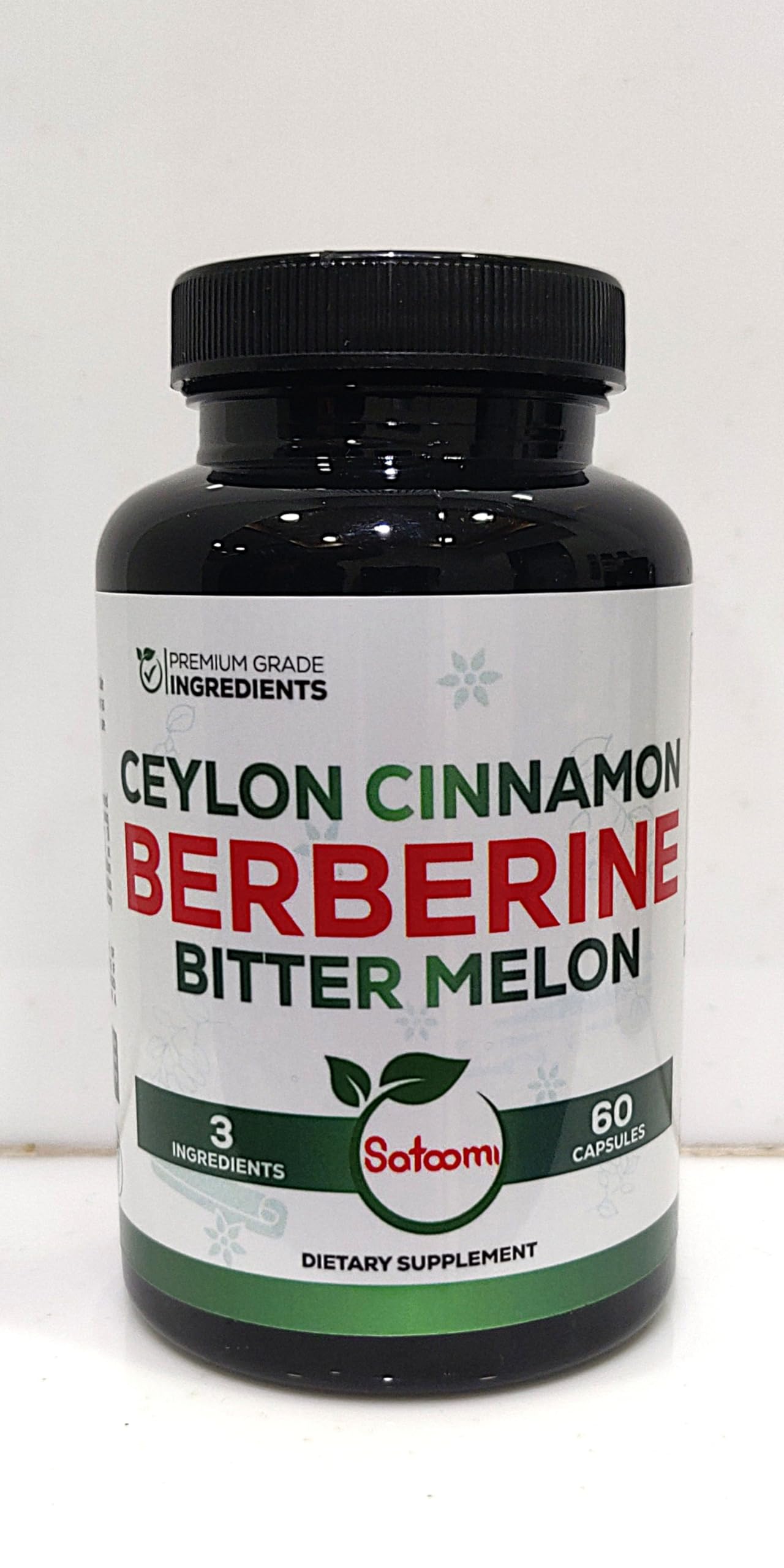 Satoomi berberine supplement with cinnamon