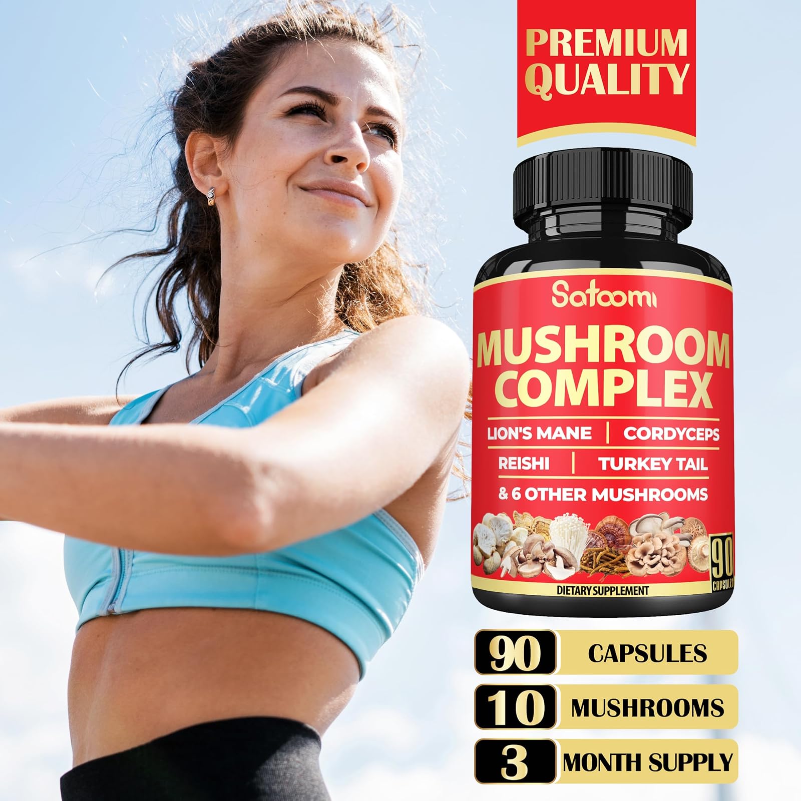Satoomi capsules for mental clarity