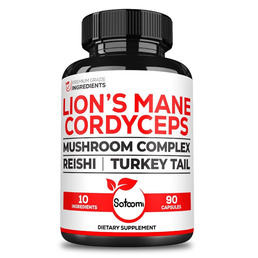 Satoomi Cordyceps mushroom capsules for energy