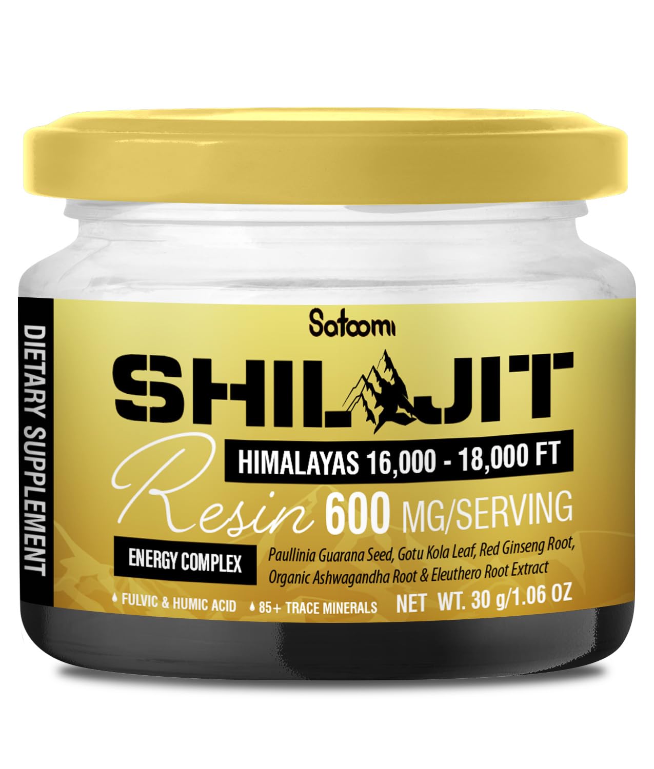 Satoomi Himalayan shilajit resin benefits