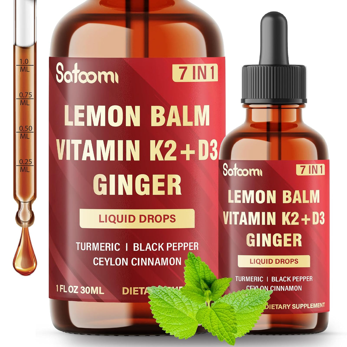 Satoomi lemon balm tincture benefits