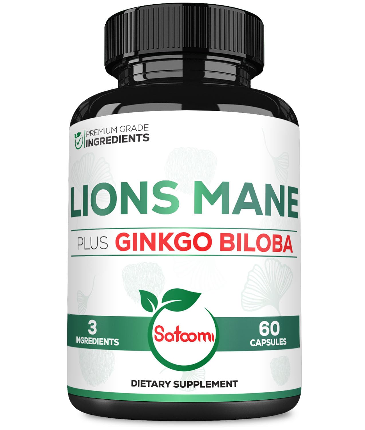 Satoomi Lion's Mane capsules for focus