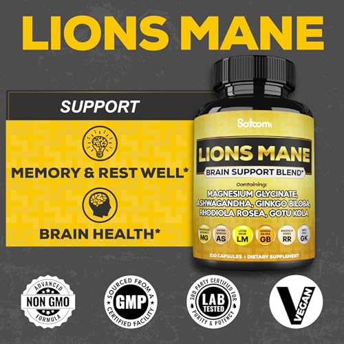 Satoomi Lions Mane for cognitive support