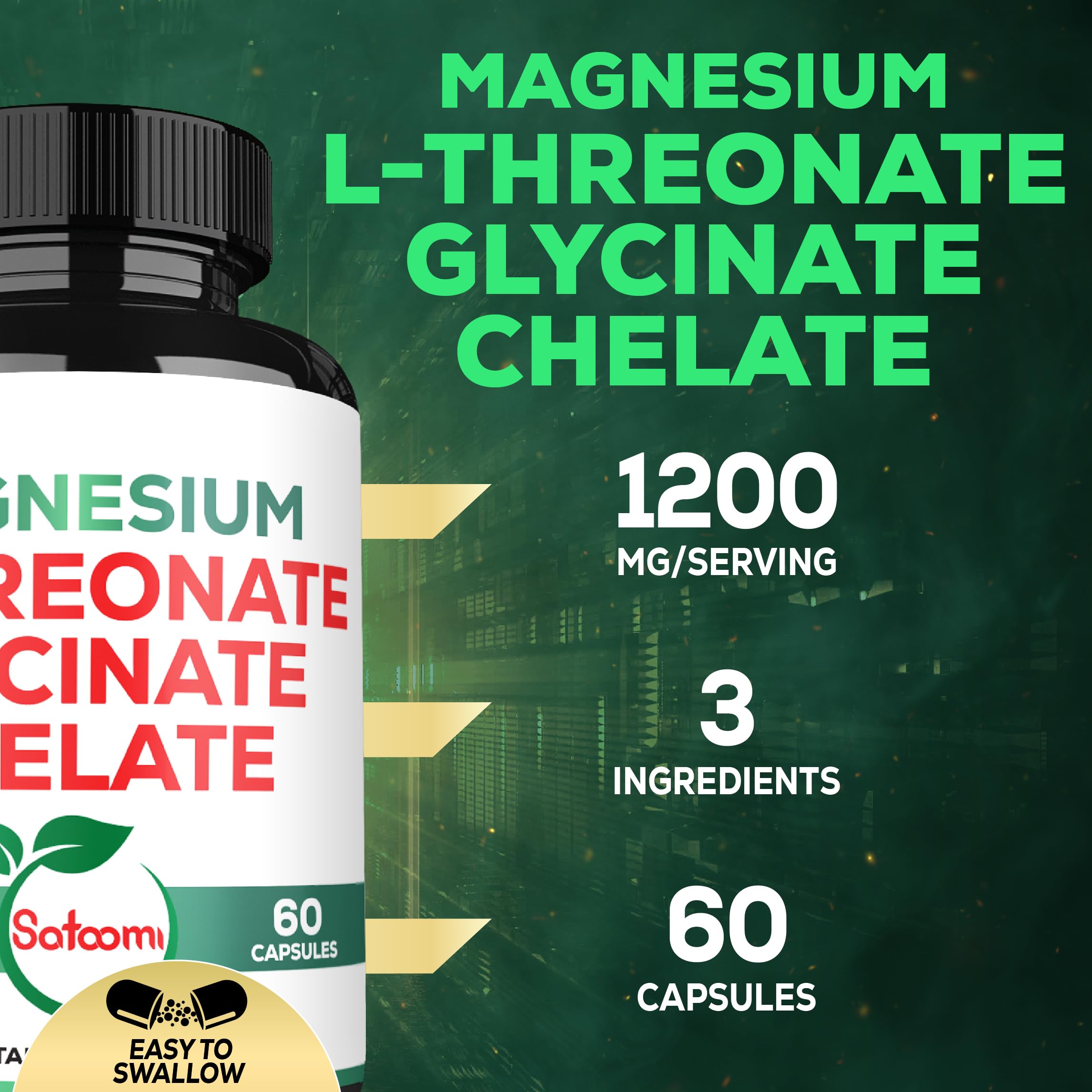 Satoomi magnesium complex for muscle support