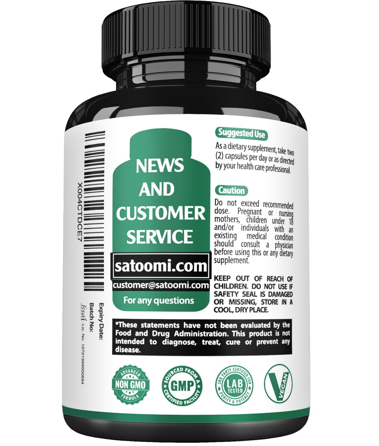 Satoomi magnesium for stress relief