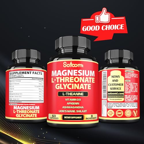 Satoomi magnesium supplement for brain health