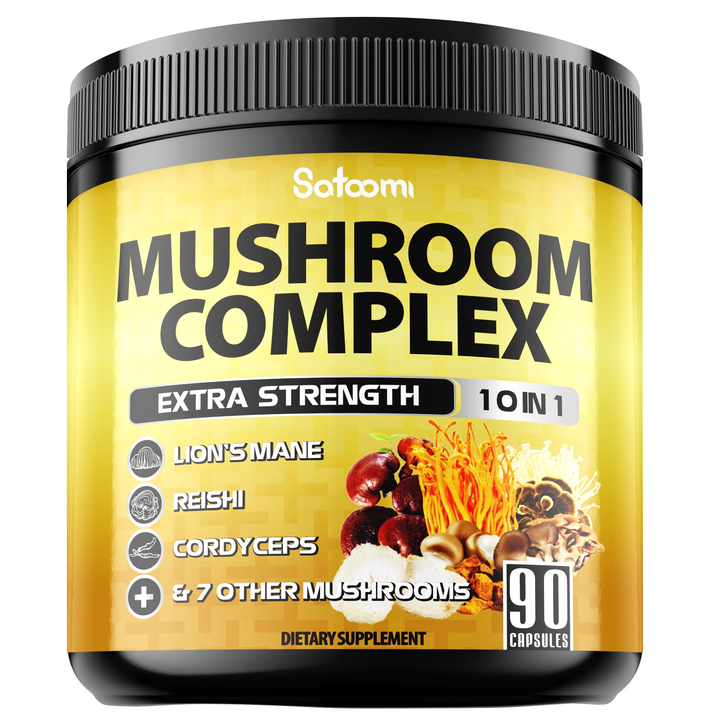 Satoomi mushroom supplement for brain health