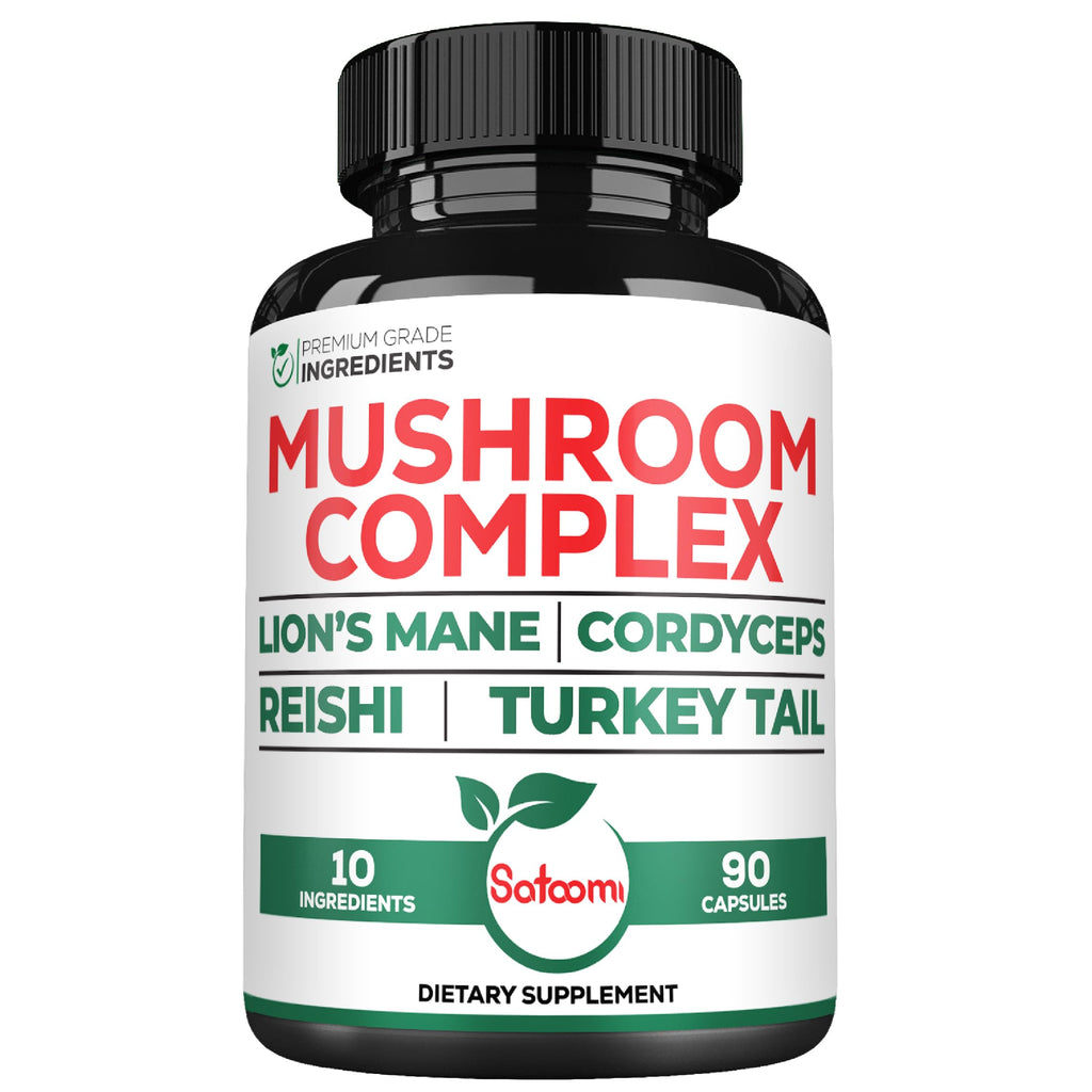 Satoomi mushroom supplement for brain health