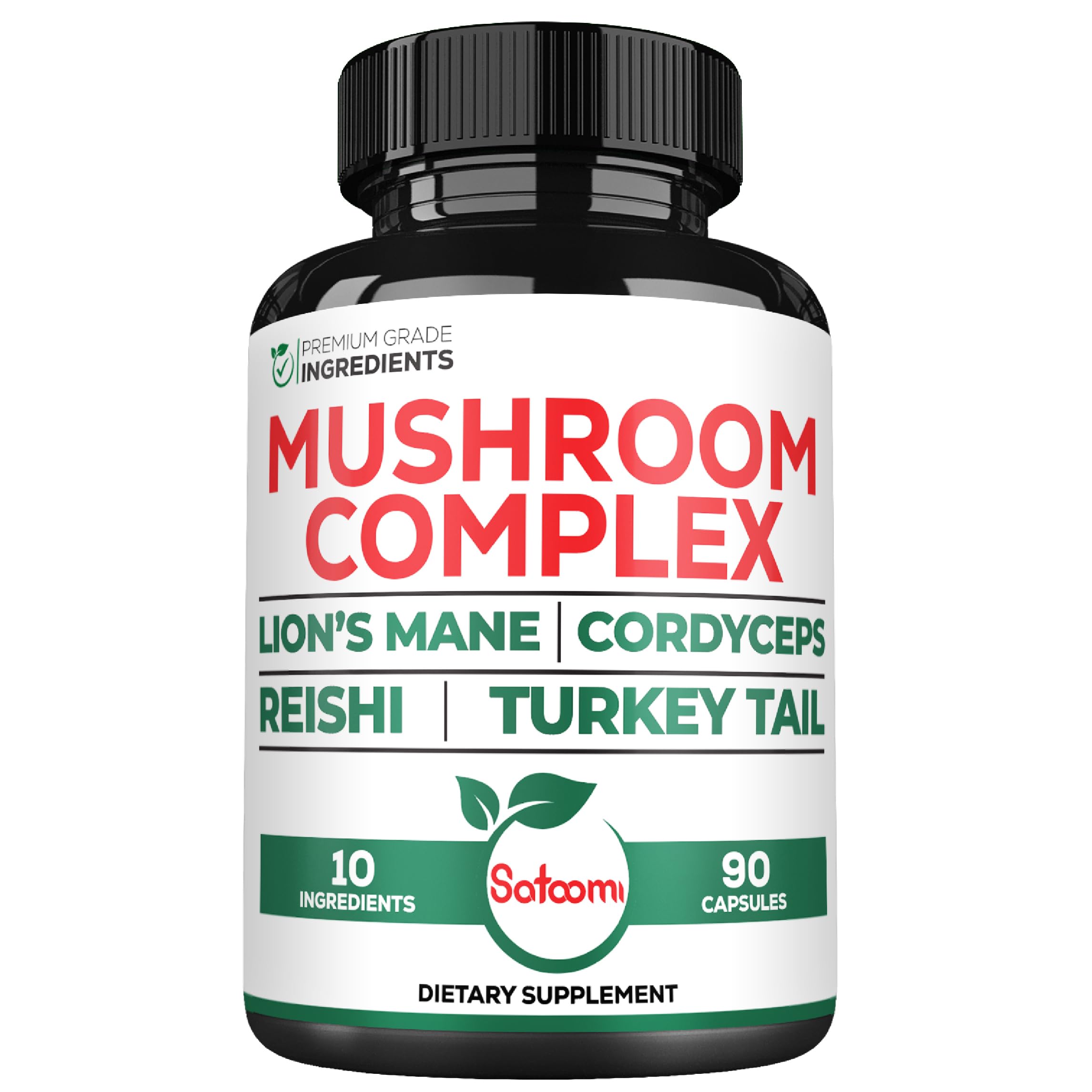 Satoomi mushroom supplement for brain health
