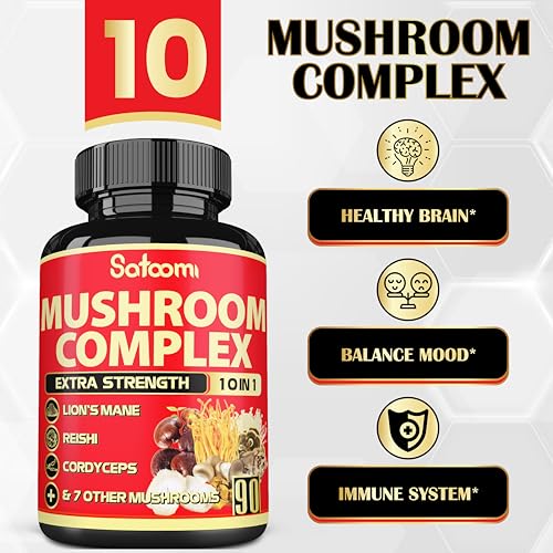 Satoomi mushrooms for cognitive health