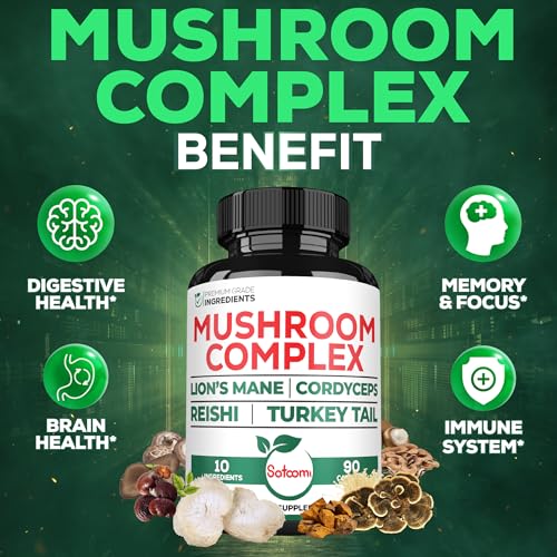 Satoomi mushrooms for stress relief