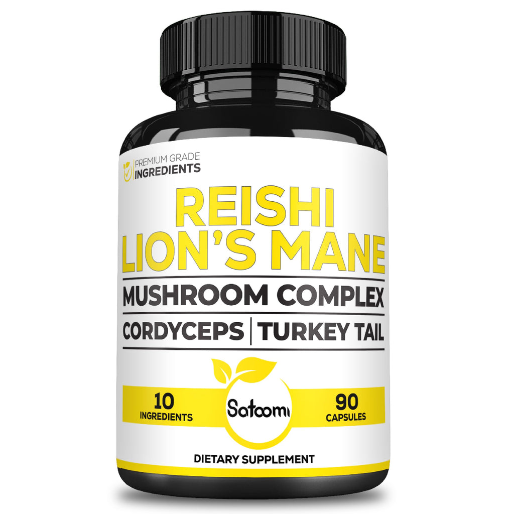 Satoomi Reishi mushroom supplement benefits