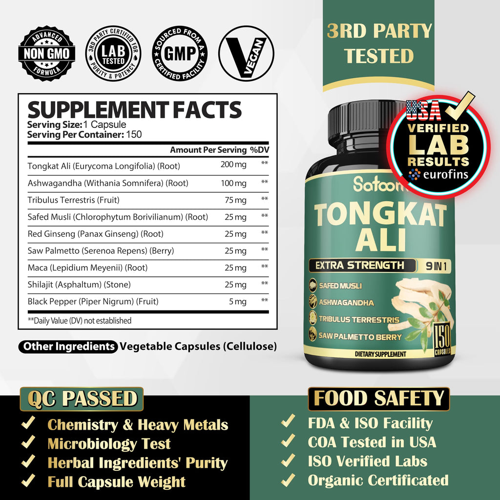 Satoomi tribulus for enhanced strength
