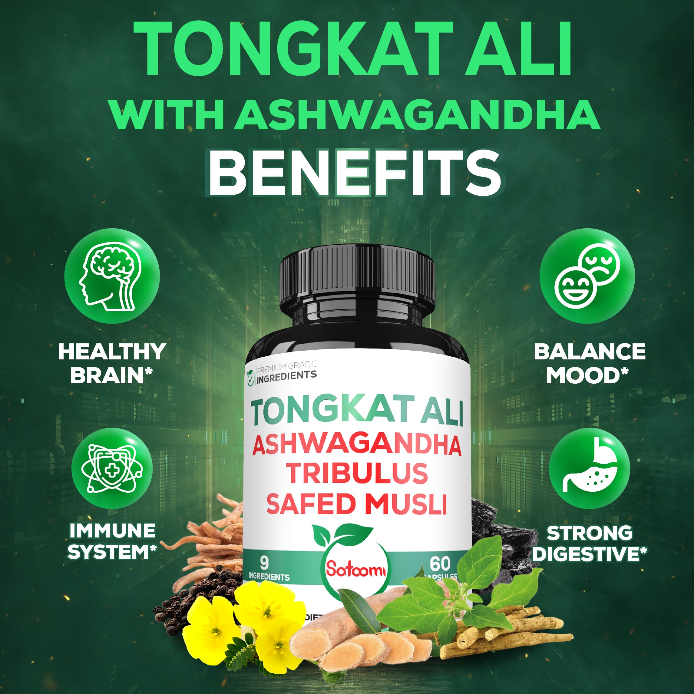 Satoomi tribulus for improved stamina
