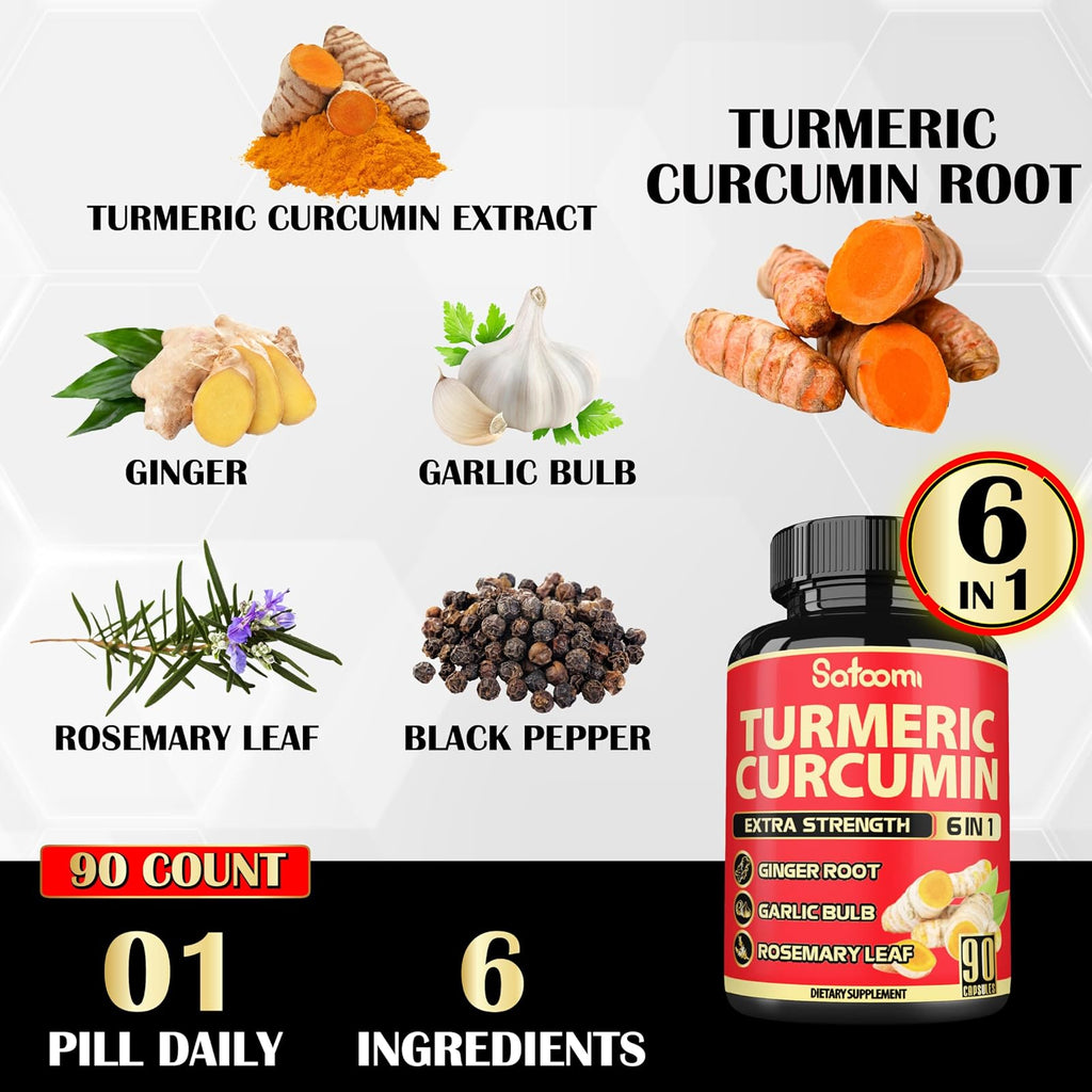 Satoomi turmeric curcumin immune boost