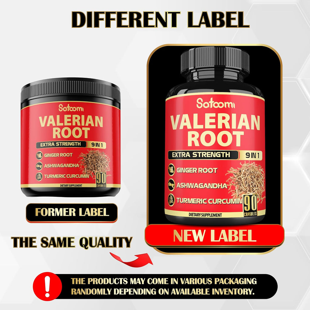 Satoomi valerian root capsules 90 count